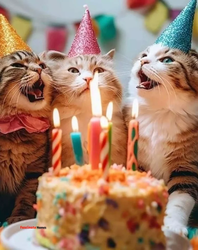 15+ Best Cute Cat Birthday Cards - Fascinate Names